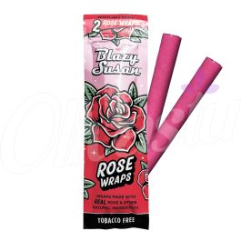 Blazy Susan Rose Blunt Wraps - 2 Pack | Olivastu
