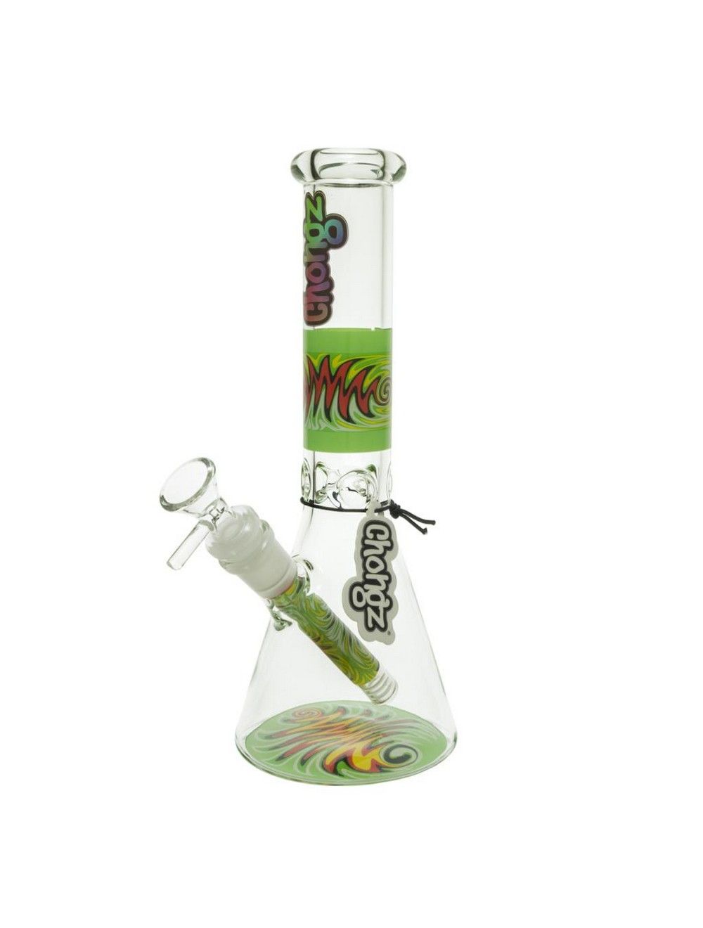 Chongz Freak Scene Glass Beaker Bong 25cm | Olivastu UK